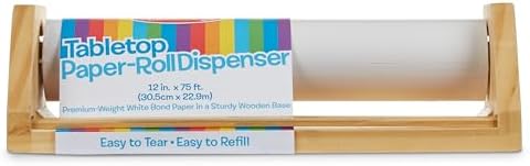 Buy Melissa & Doug - Wooden Tabletop Paper Roll Dispenser With White ...