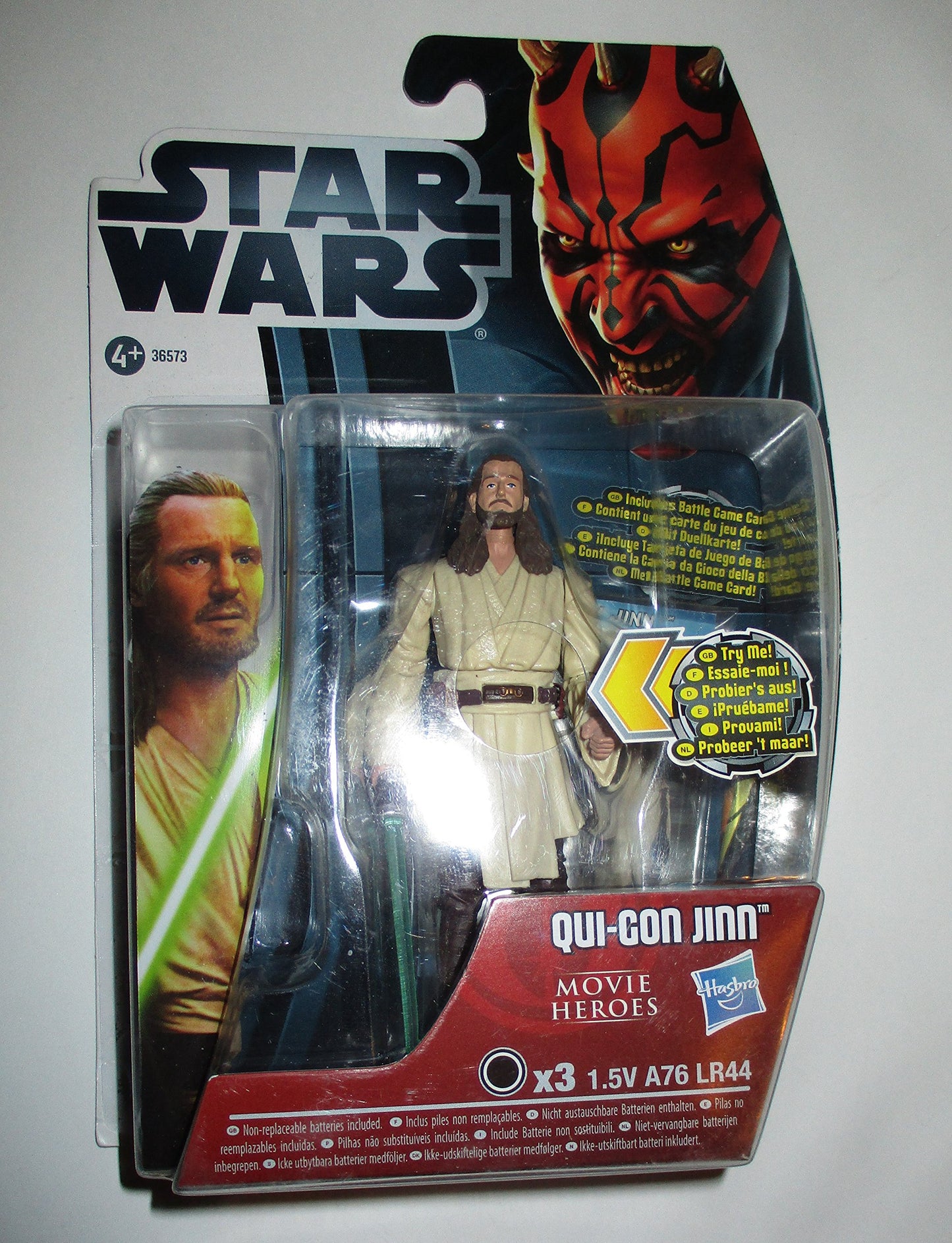 Star Wars Qui Con Jinn Figure – Canada's Toy hub